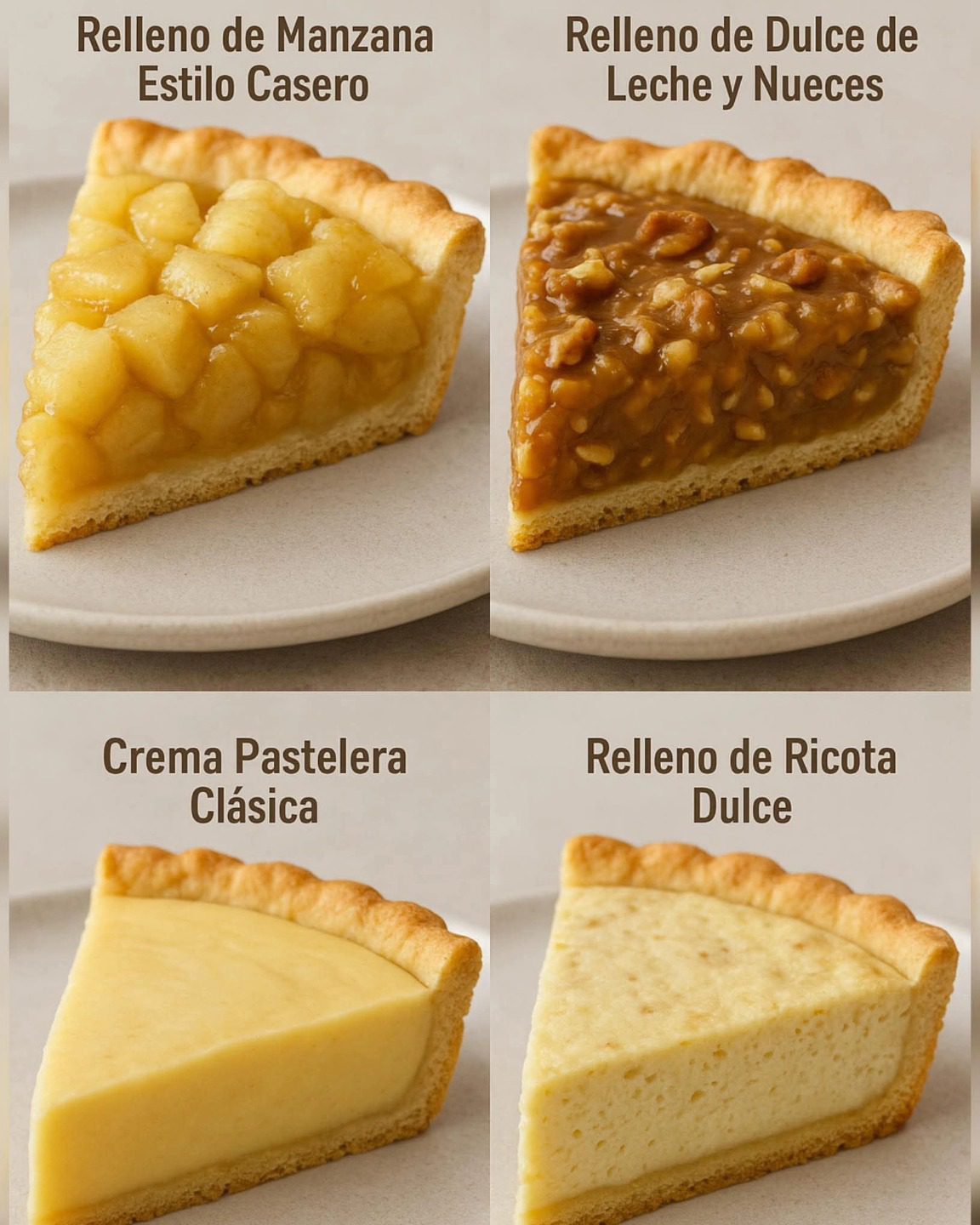 Cómo hacer estos 4 exquisitos rellenos para Tortas dulces - Recetas Caseras