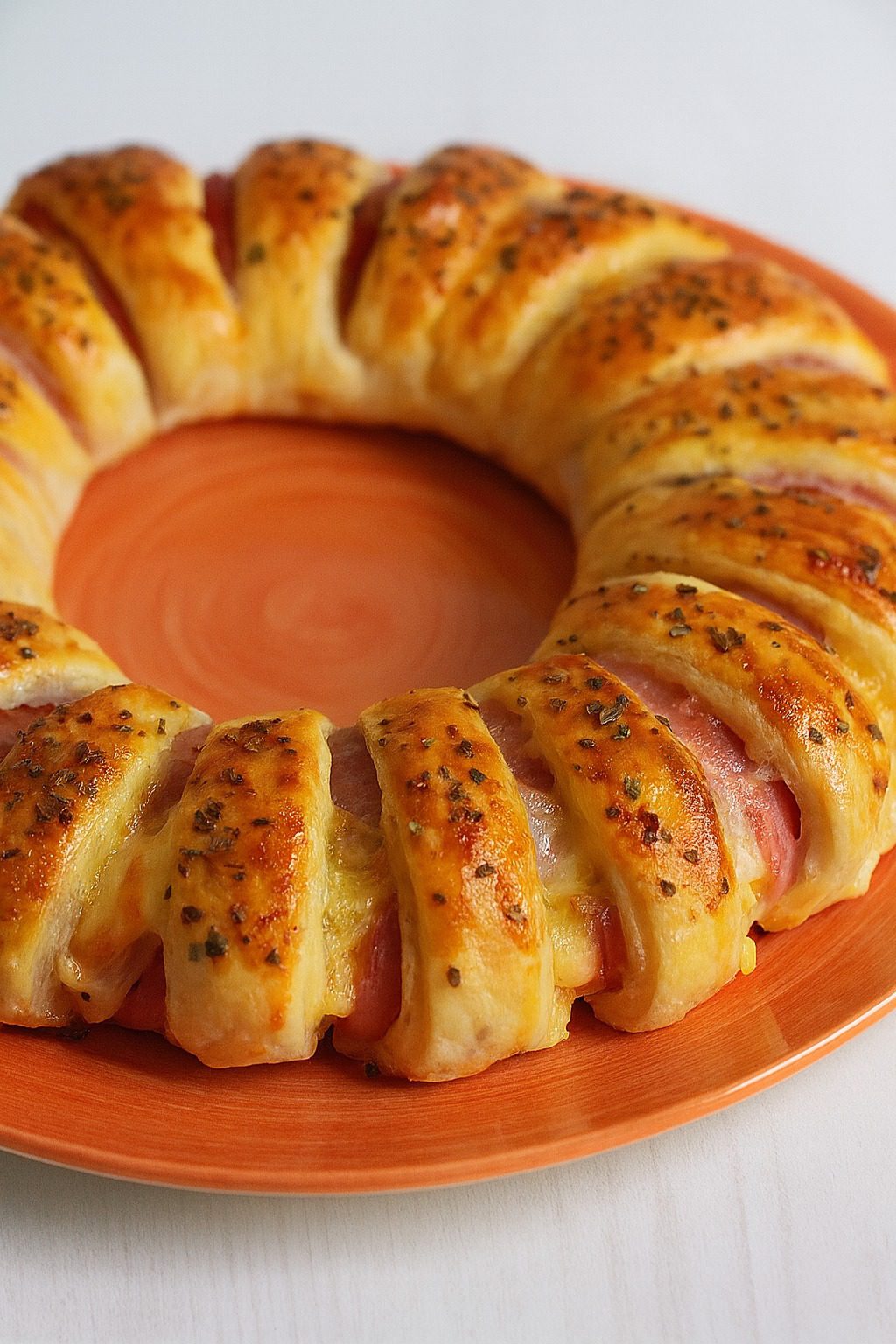 Rosca de Jamón y Queso - Recetas Caseras