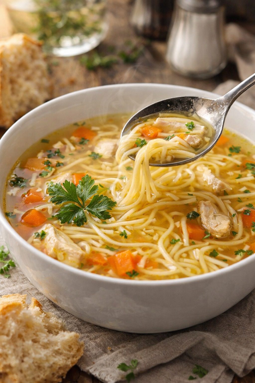 Sopa de Pollo y Verduras - Recetas Caseras