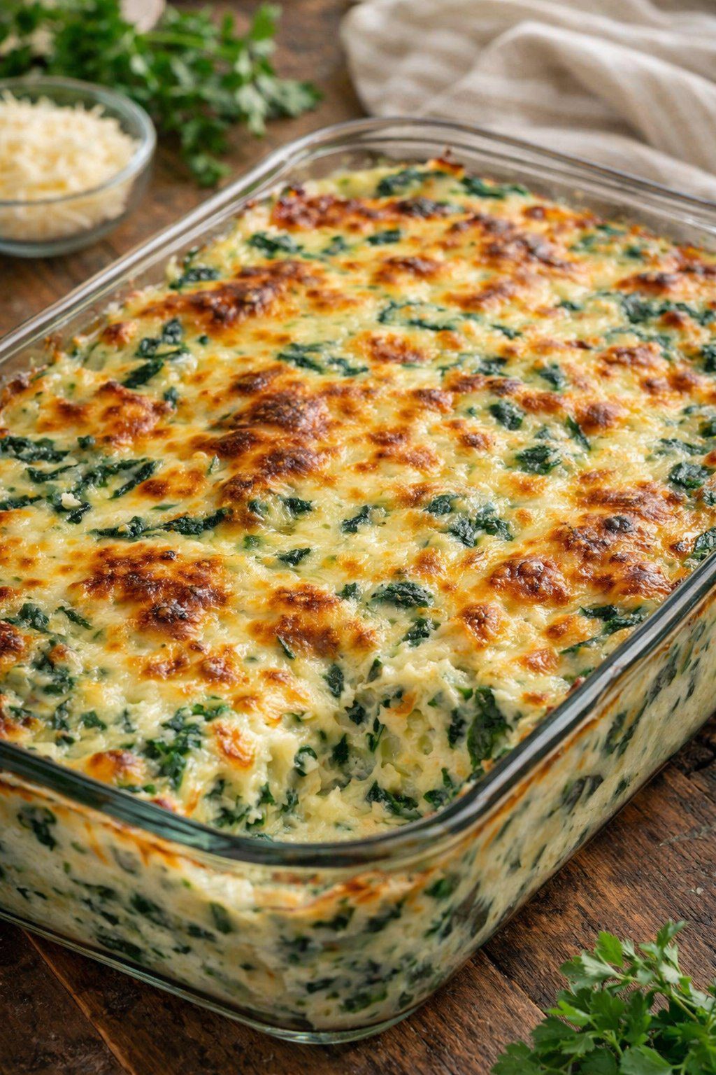 ESPINACAS GRATINADAS A LA CREMA - Recetas Caseras